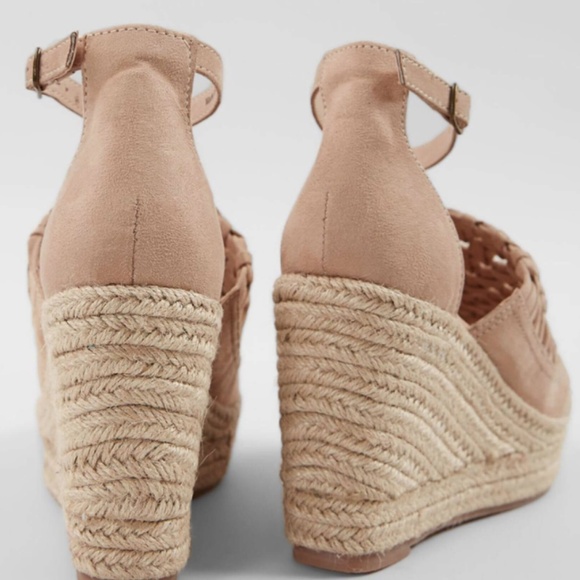 Not Rated | Shoes | Nwt Womens Jojo Woven Jute Wedge Sandals | Poshmark